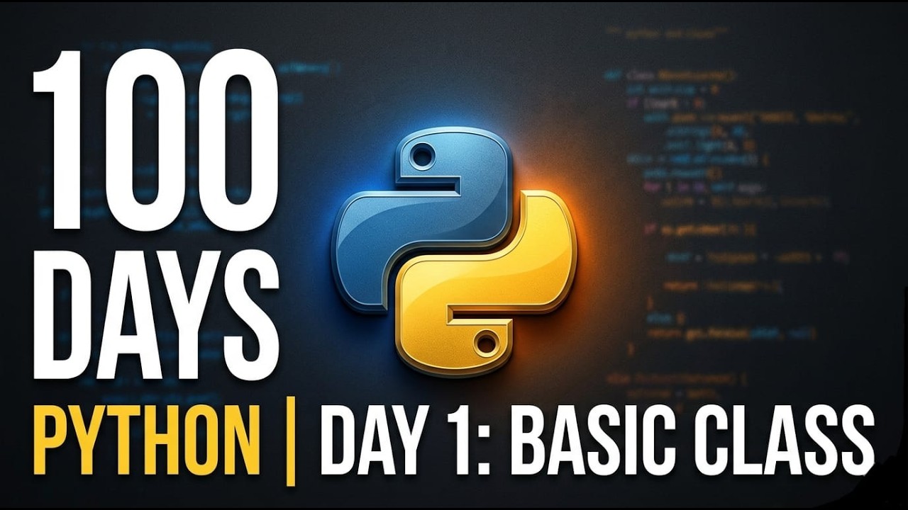 100 Days of Python – Day 1: Your Programming Journey Begins!