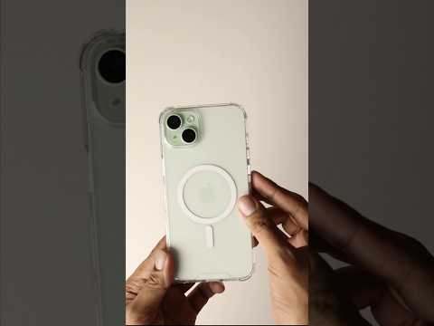 iPhone 15 Plus Back Cover #unboxing #iphone #new #accessories #apple #cover #iphone15 #asmr #iphone