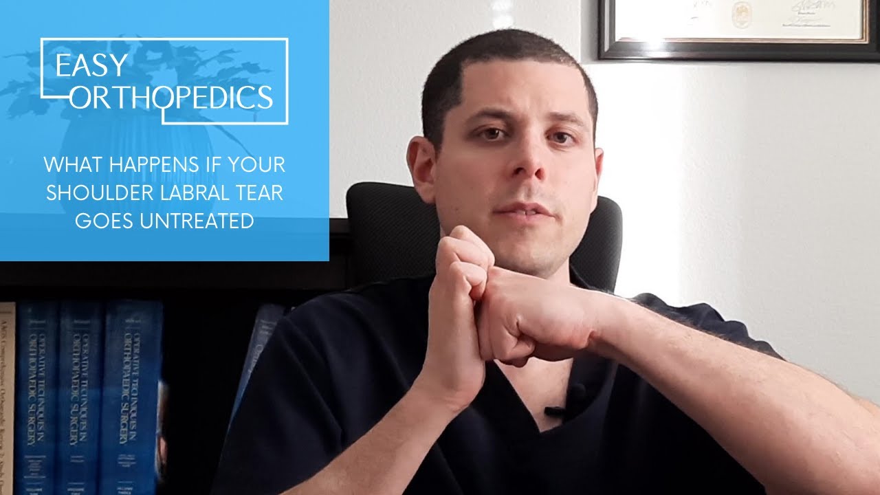 What happens if your shoulder labral tear goes untreated