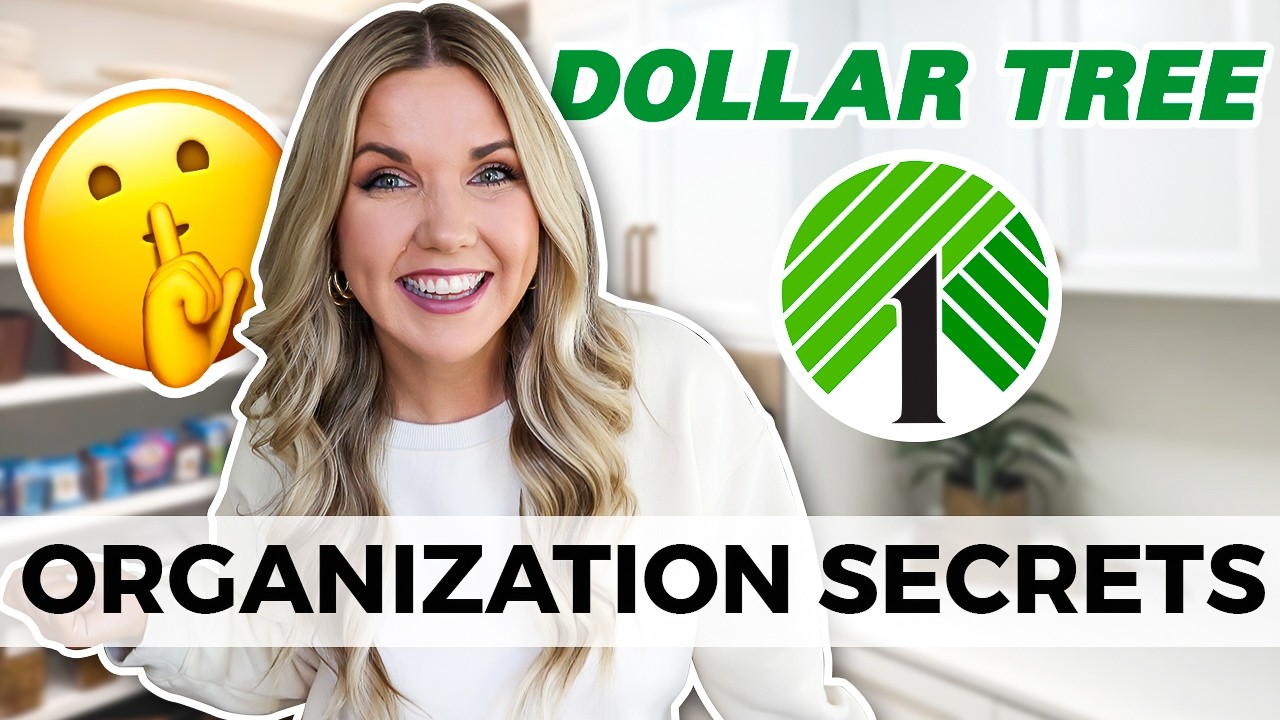 Organize ANY Room with Dollar Tree Items (Cheap & Easy Hacks!)