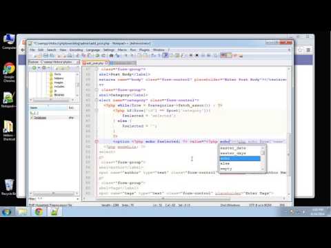 Learn Learn how to create a PHP Lovers Blog using PHP and MySQL Part 7 - Mind Luster