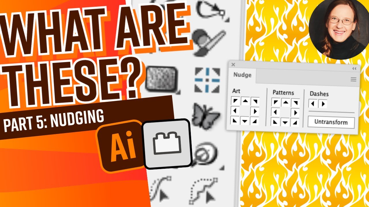 Nudge Patterns and Dashes – Additional Tools in my Toolbar