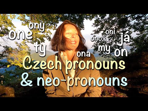Czech pronouns and neo-pronouns: overview (beginners 🤍)