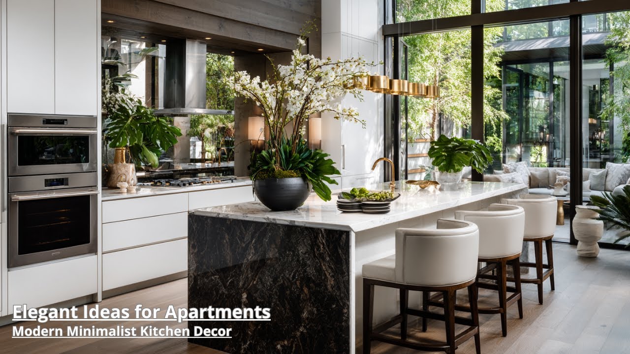 20 Top Luxury Kitchen Trends: Minimalist Apartment Decor Inspiration