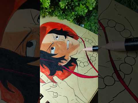 Drawing portgas d ace 🔥|#art #onepiece #shorts
