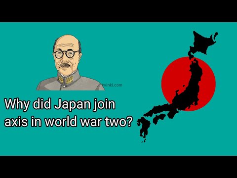 Why Japan join the axis in world war 2?Short animated history
