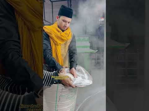 Ajmer Sharif's sacred deg. Book online for mannet deg, langar niyaz at Ajmer Dargah #ajmer #allah