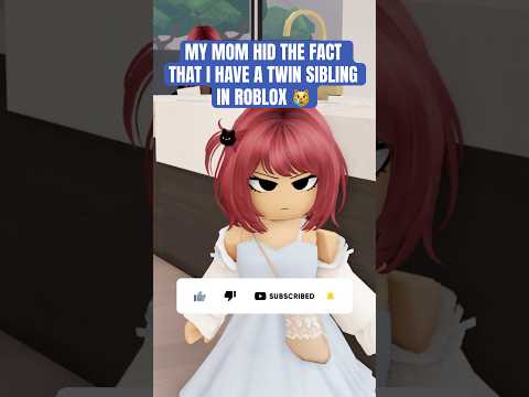 MY MOM HID THE FACT THAT I HAVE A TWIN SIBLING IN ROBLOX😿#roblox #berry #berryave #shorts