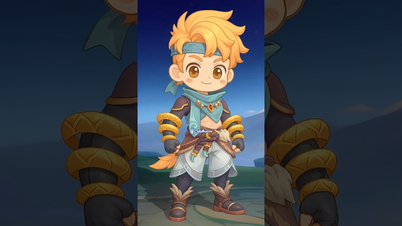 Yin Chibi Version 😍 | The Cutest Fighter Ever! 💥 #MobileLegends #Chibi 