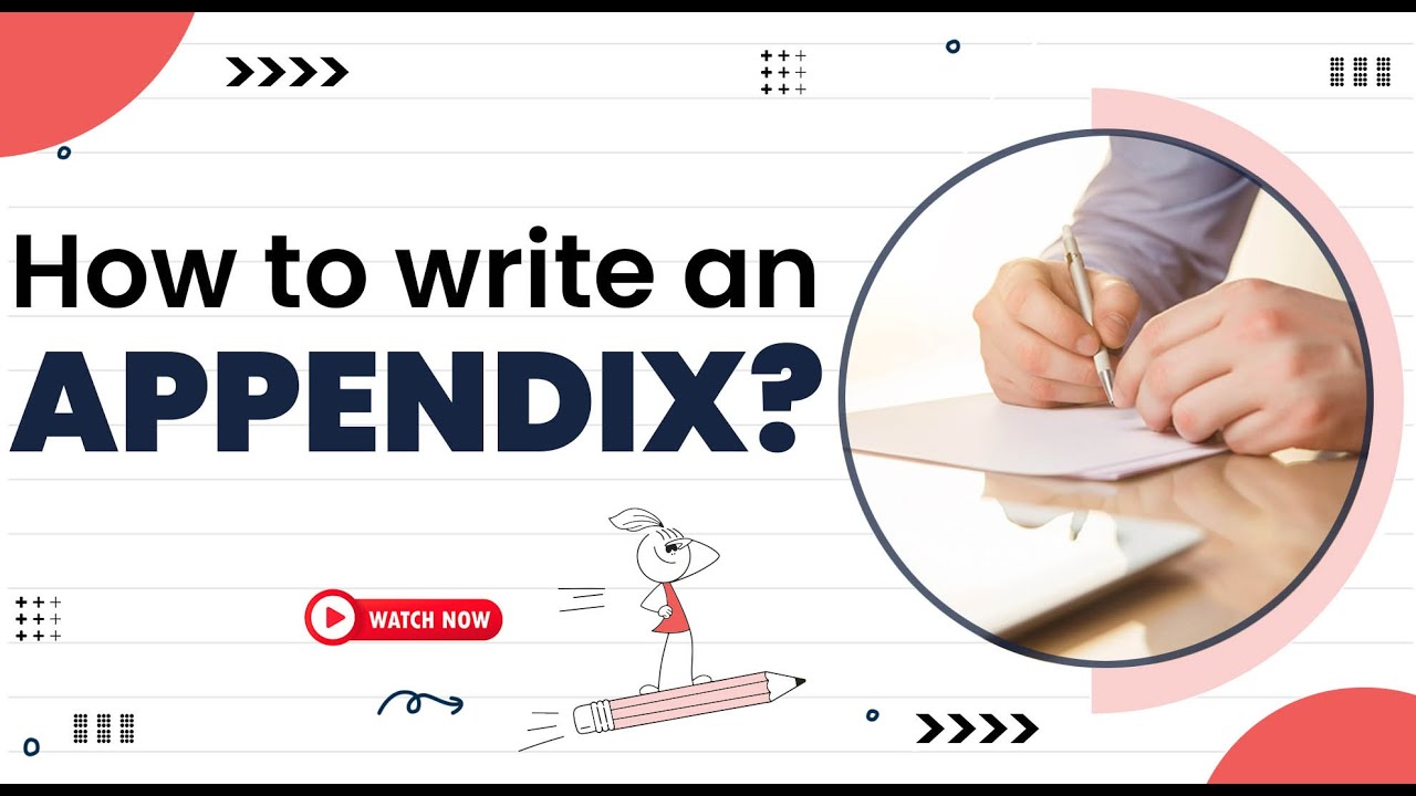 How to write an Appendix - With examples