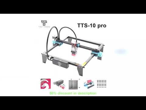 Why Everyone’s Talking About This Product! Two Trees TTS 10 Pro Laser Engraver With Wifi Offline C