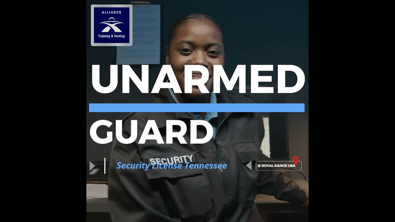 Tennessee Security Guard License Training Classes @guardtrainingtn