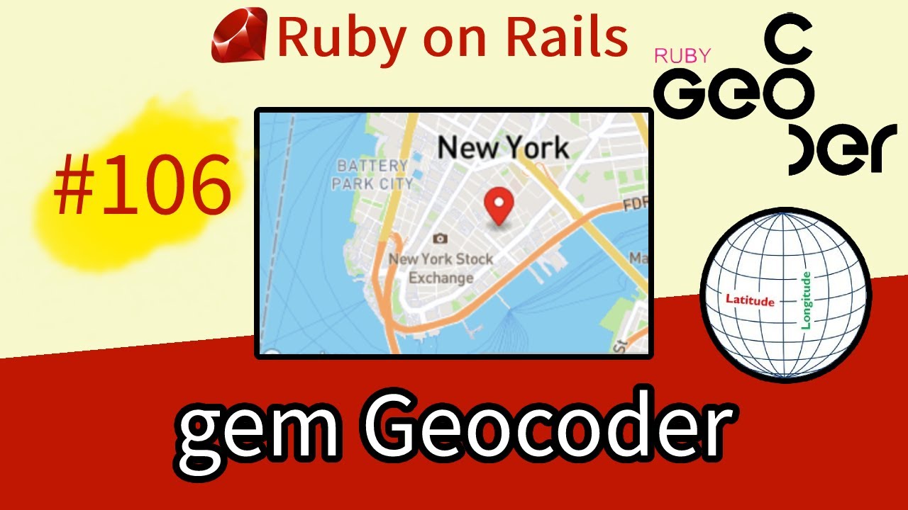 Ruby on Rails #106 How to use gem Geocoder, GPS coordinates, distance calculation, map markers