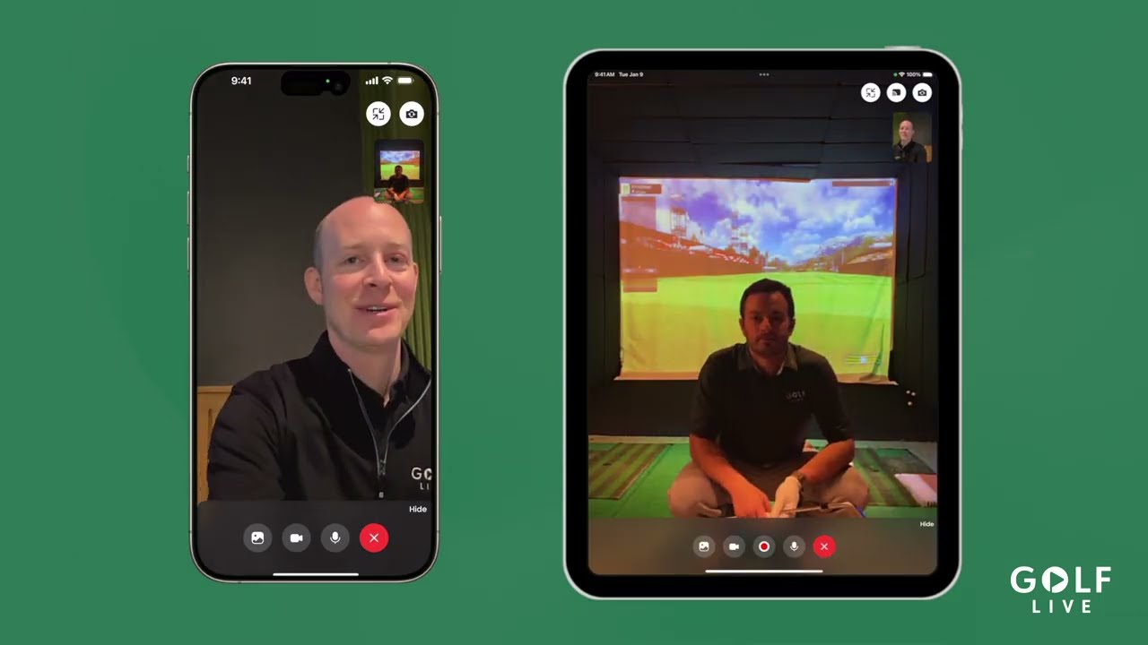 Golf Live App - Instant Lessons
