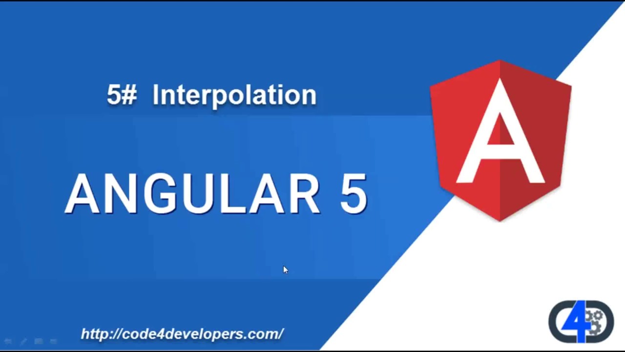 Angular 5 Tutorial  5#. Interpolation