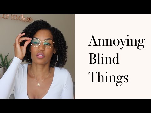7 WORST THINGS ABOUT BEING LEGALLY BLIND 🤣