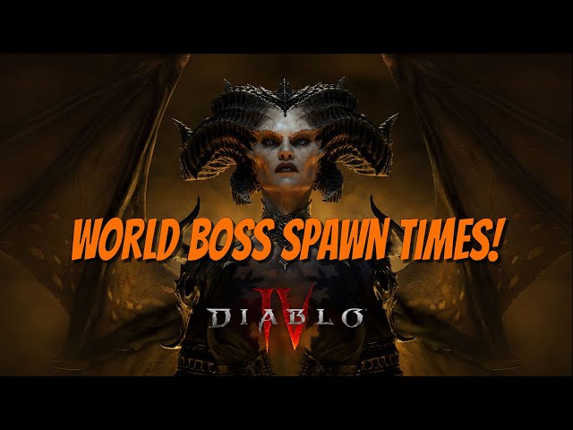 World boss: Diablo 4 World Boss guide: Spawn time, locations, how to ...
