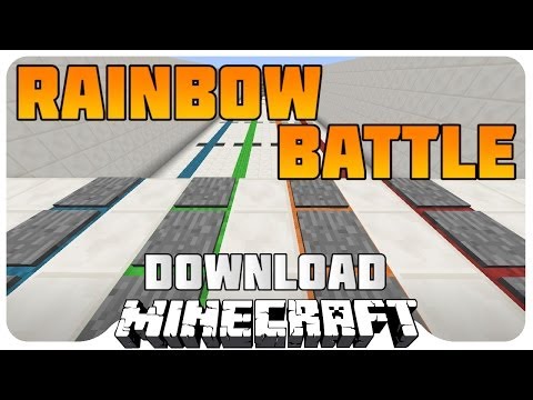 Rainbow Battle Minecraft Map