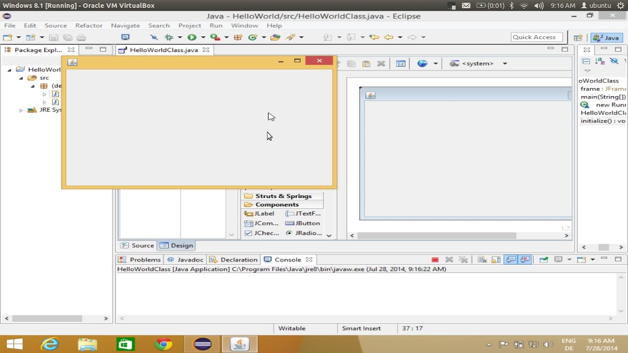 Installing Java WindowBuilder (Gui Designer Plugin ) on Eclipse