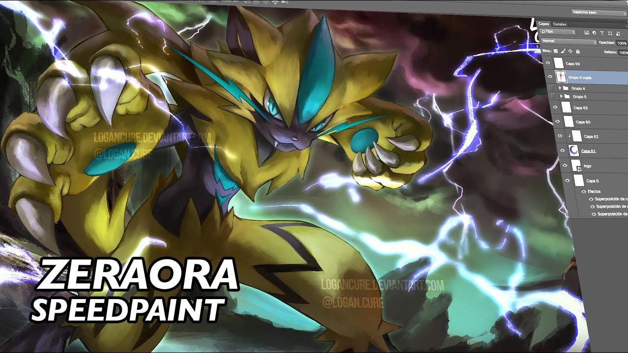 Zeraora [DIGITAL PAINTING]