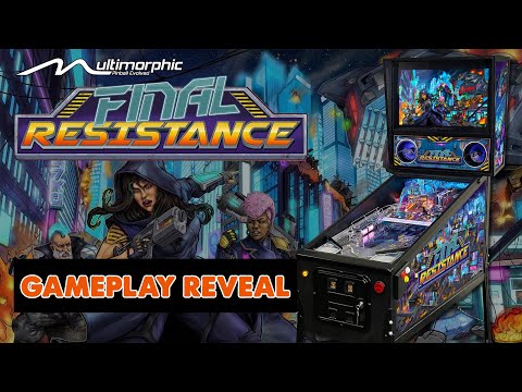 Final Resistance Pinball Machine Reveal Stream – March 19 | Buffalo Pinball