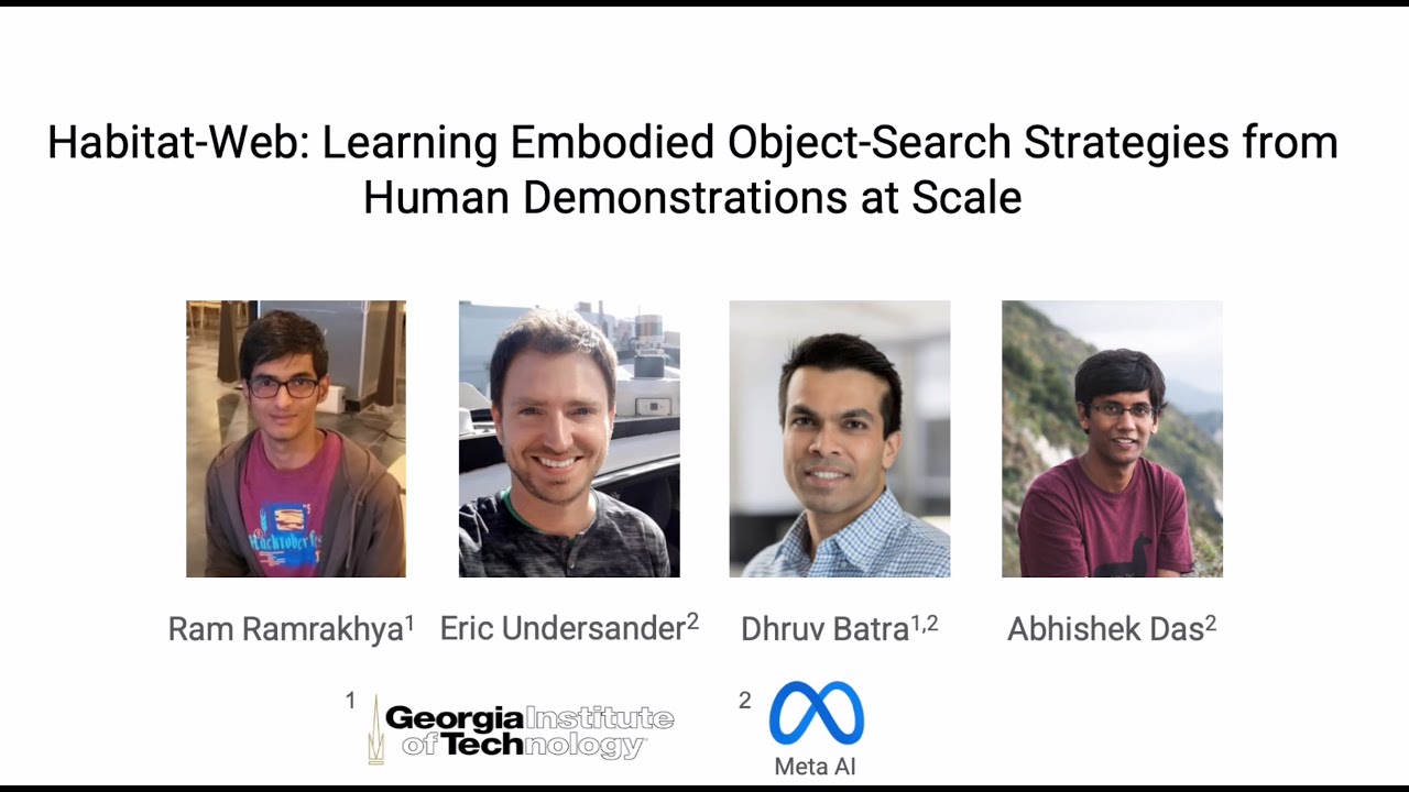Habitat-Web: Learning Embodied Object-Search Strategies from Human Demonstrations at Scale