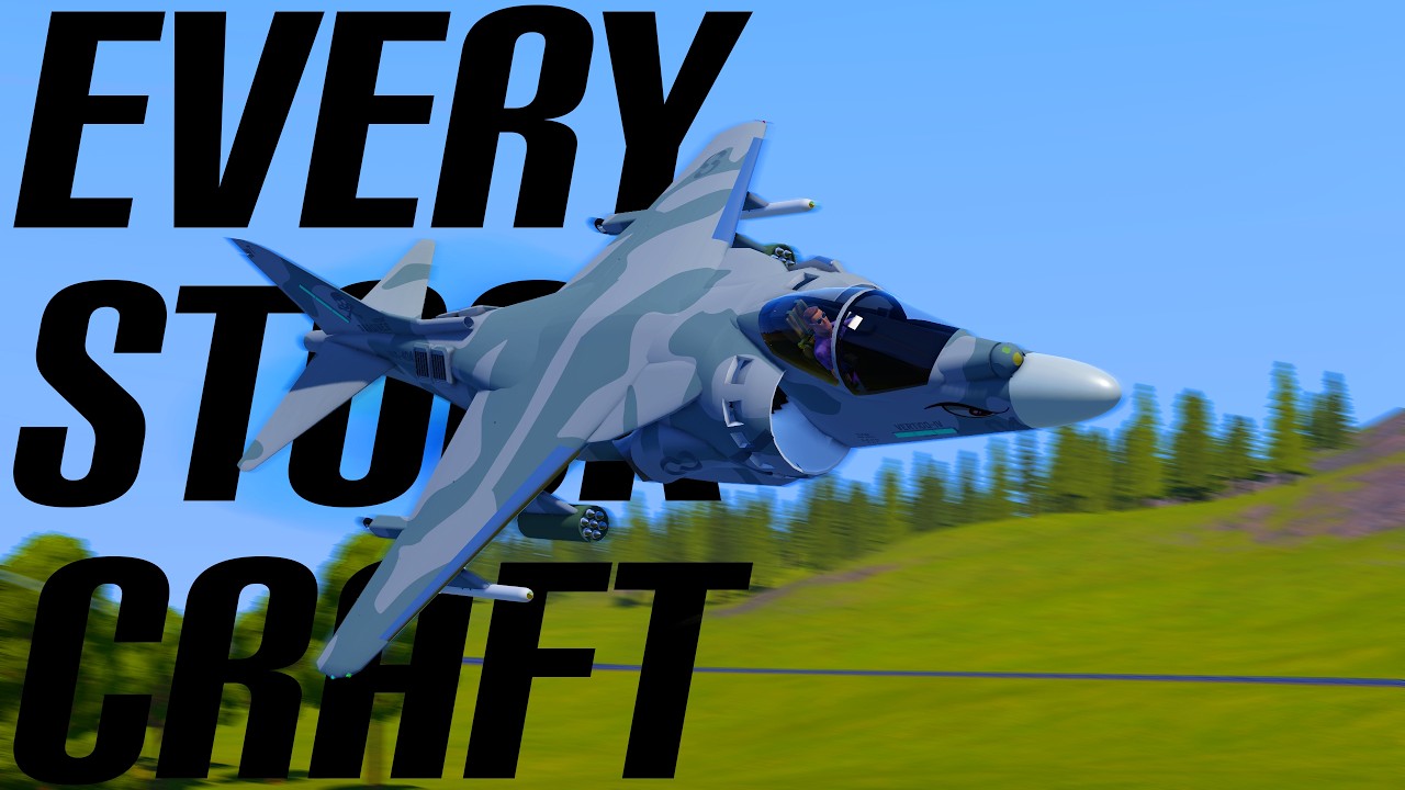 All SimplePlanes 2 Stock Crafts!
