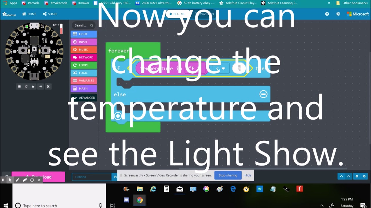 First Lesson Programming Logic MakeCode