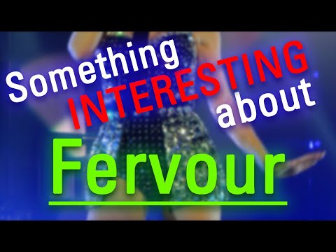How to Say Fervour in English? | How Does Fervour Look? | What is Fervour?