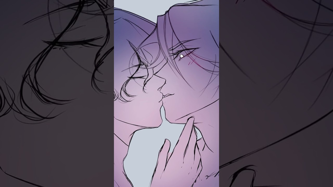 …with his ENEMY!? #enemiestolovers #heroxvillain #bl #ericlinnaeusnovel #art #lgbtbooks  #mmromance