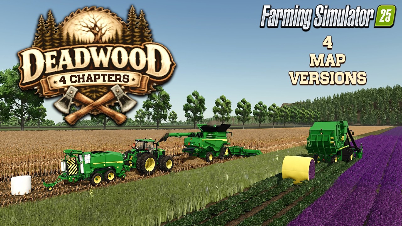 DEADWOOD THE NEXT CHAPTER?! NEW MOD MAPS! (TOUR/REVIEW!) Farming Simulator 25