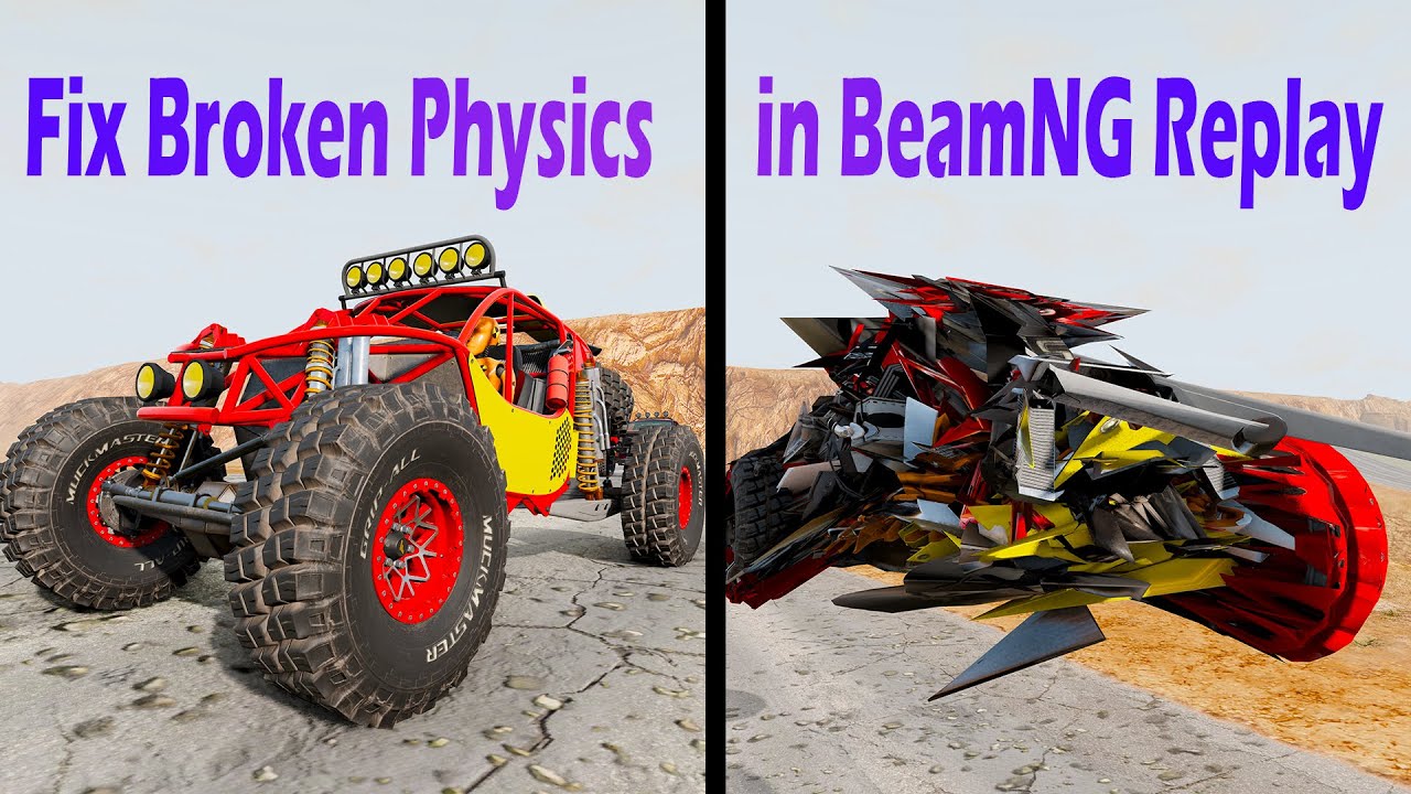 💯 How to Fix the Corrupted Vehicle Physics in BeamNG.drive Replays: A Simple Solution! 💯