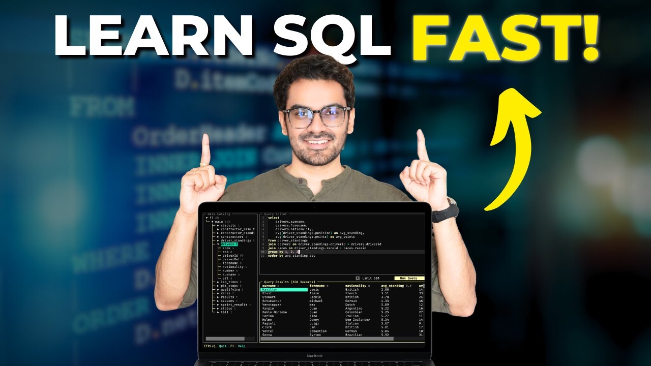 Do THIS Instead of Watching Endless Tutorials - How I'd Learn SQL FAST (2025)