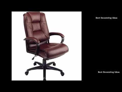 Leather Desk Chair - Office Leather Chairs Executive High Back | Beautiful Pictures Ideas &
