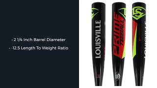 Louisville Slugger Prime 918 -12.5 2 1/4" USA Tee Ball Bat ...