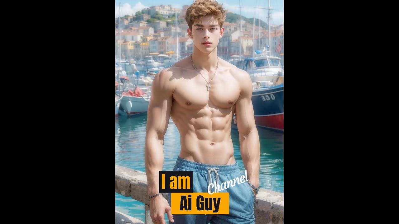 EP 101 I am Ai Guy Channel : Handsome Ai Guy in the Harbor