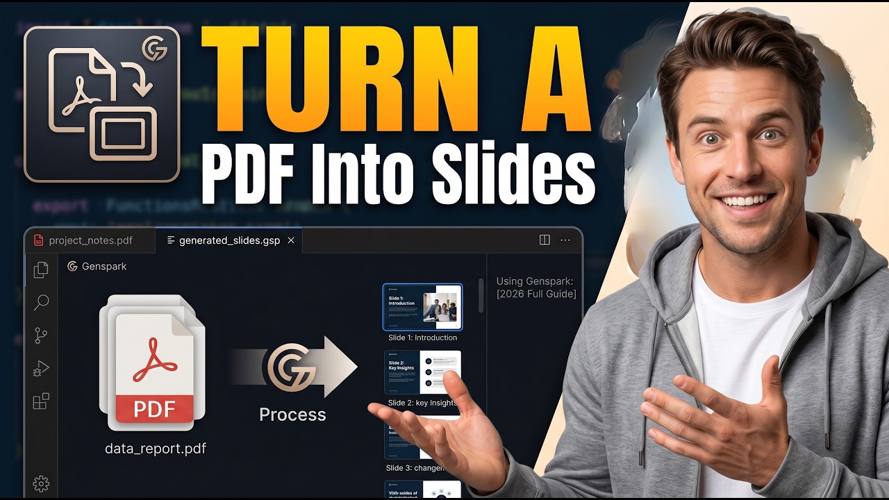 How to Turn a PDF Into Slides with Genspark [2026 Full Guide]
