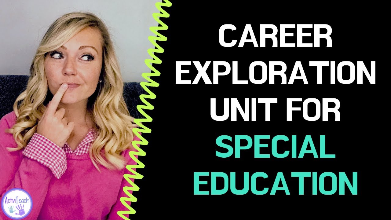 Career Exploration Worksheets, Activities and Games for Special Ed Vocational Skills | Career Unit