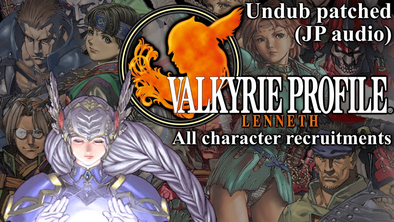 Valkyrie Profile: Lenneth (UNDUB) | (All character recruitments)