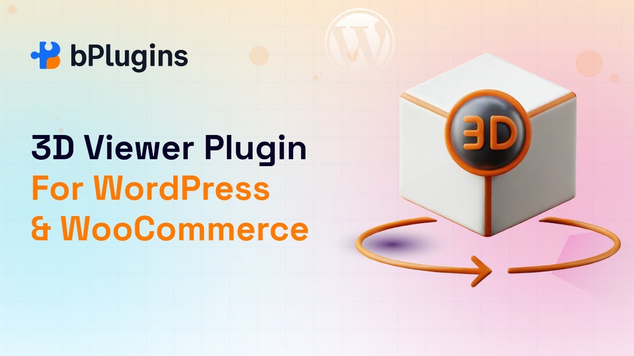 The best 3d viewer Plugin for WordPress | WooCommerce 3D Viewer For Products Visualization.