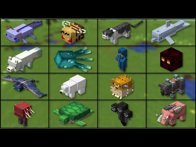 5 least popular mobs in Minecraft 1.18