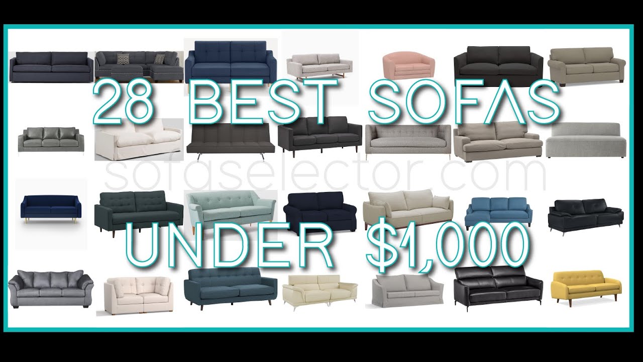 Best Cheap Couches: 28 Sofas Under $1,000 | Sofa Selector