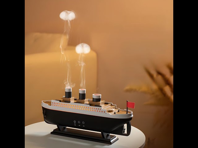 Room Humidifier - Titanic Steam Ship Design Humidifier Diffuser, Multi ...