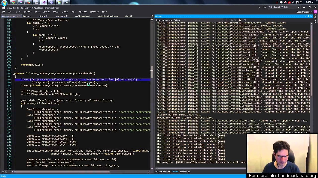 Handmade Hero Day 037 - Basic Bitmap Rendering