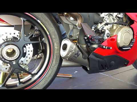 Ducati Panigale V4 S with Akrapovic Slip On Exhaust