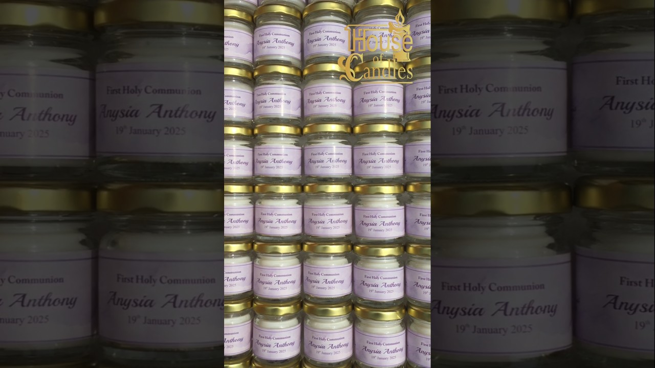 Order your First Holy Communion Candles in Bulk | Call 9342313194 #gift #candle #business #trend
