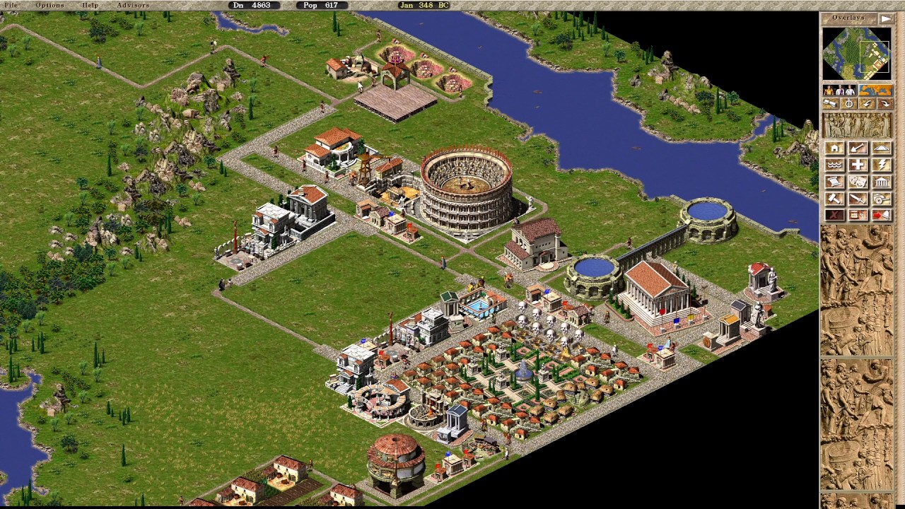Caesar 3 (1998) - Random Gameplay [1080p]