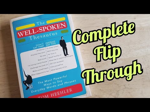 The Well-Spoken Thesaurus (Flip Through)