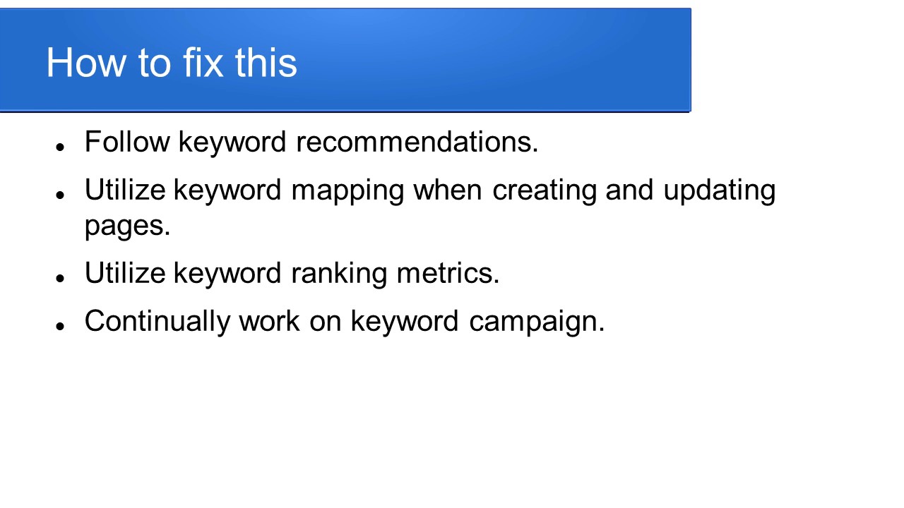 SEO Power Point Presentation