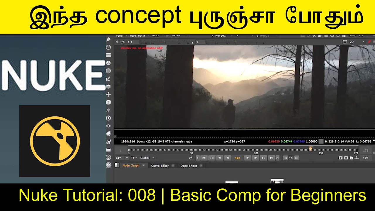 Nuke Tutorial: 008 | Basic Comp for Beginners